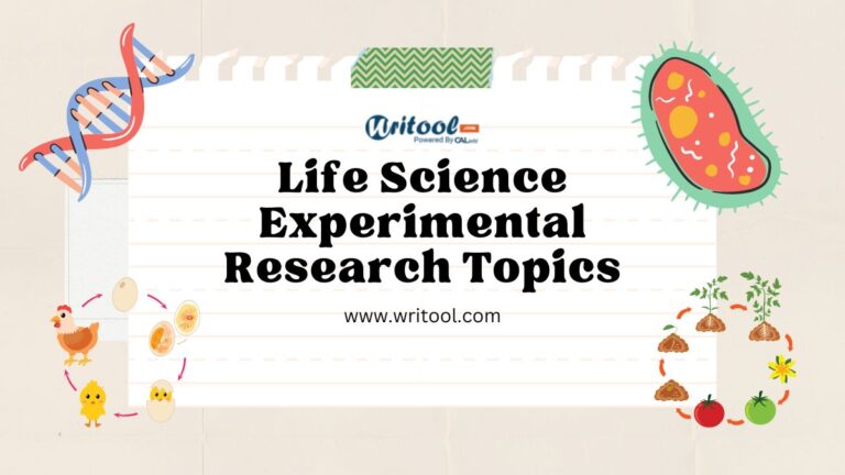 239+ Captivating Life Science Experimental Research Topics 2026